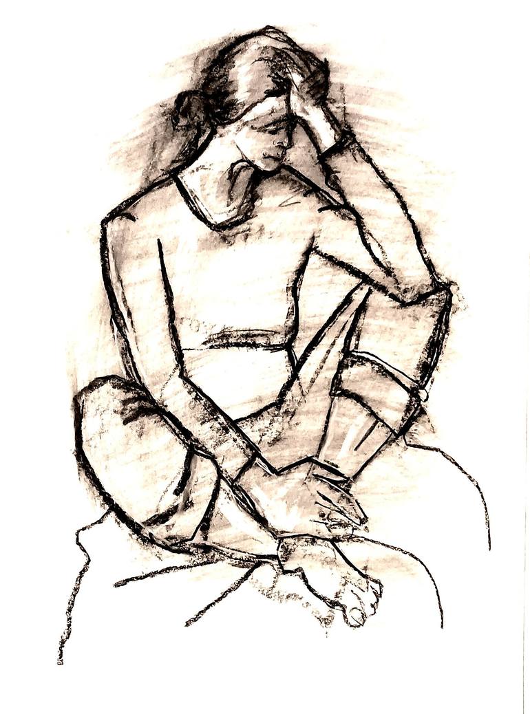 Katrina Drawing by LG Thomson | Saatchi Art