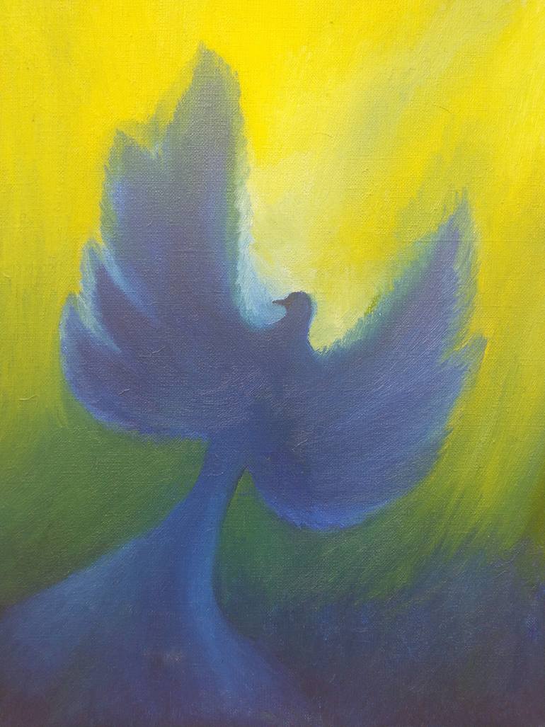 Interior painting Hope Drawing by Aksana Gubchenko | Saatchi Art