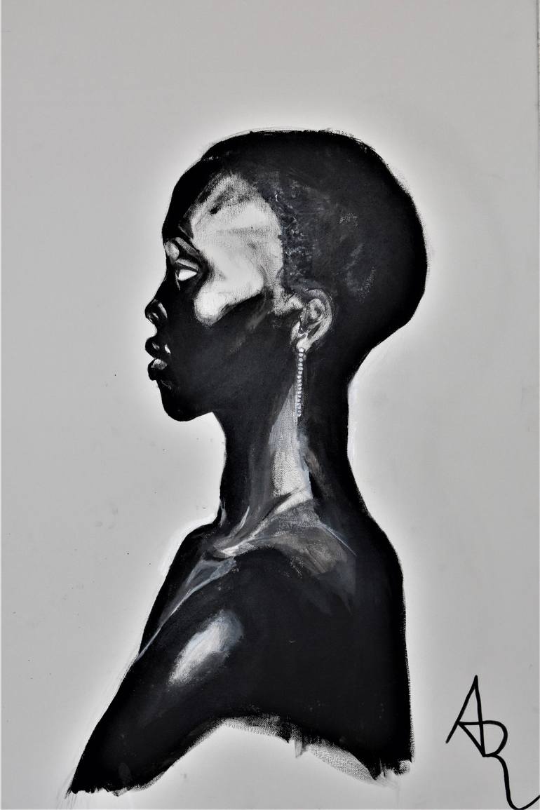la force de l’attitude Drawing by Aileen Rennings | Saatchi Art