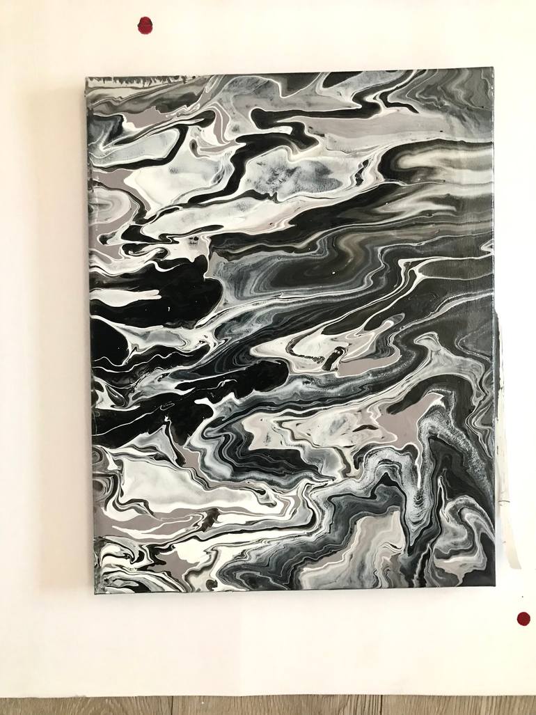 Black Tsunami Painting by Brian Danley | Saatchi Art