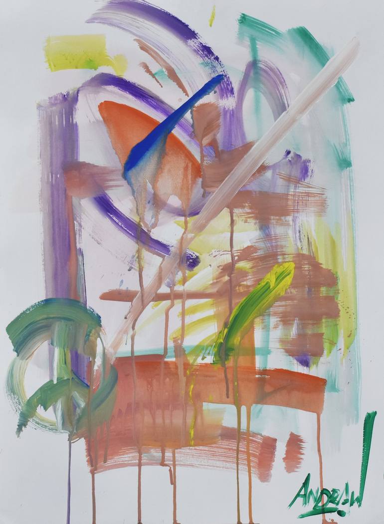 Peace, 2022 Painting by Andrea Agalliu | Saatchi Art