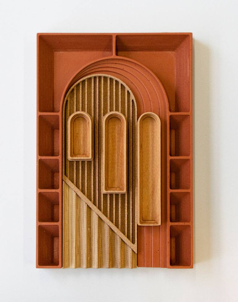 Assemblage 001 Sculpture by Make Relief | Saatchi Art