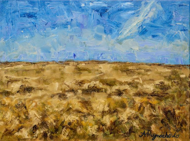 Rays over Boundless Panhandle Painting by Anastasia Prymachenko ...