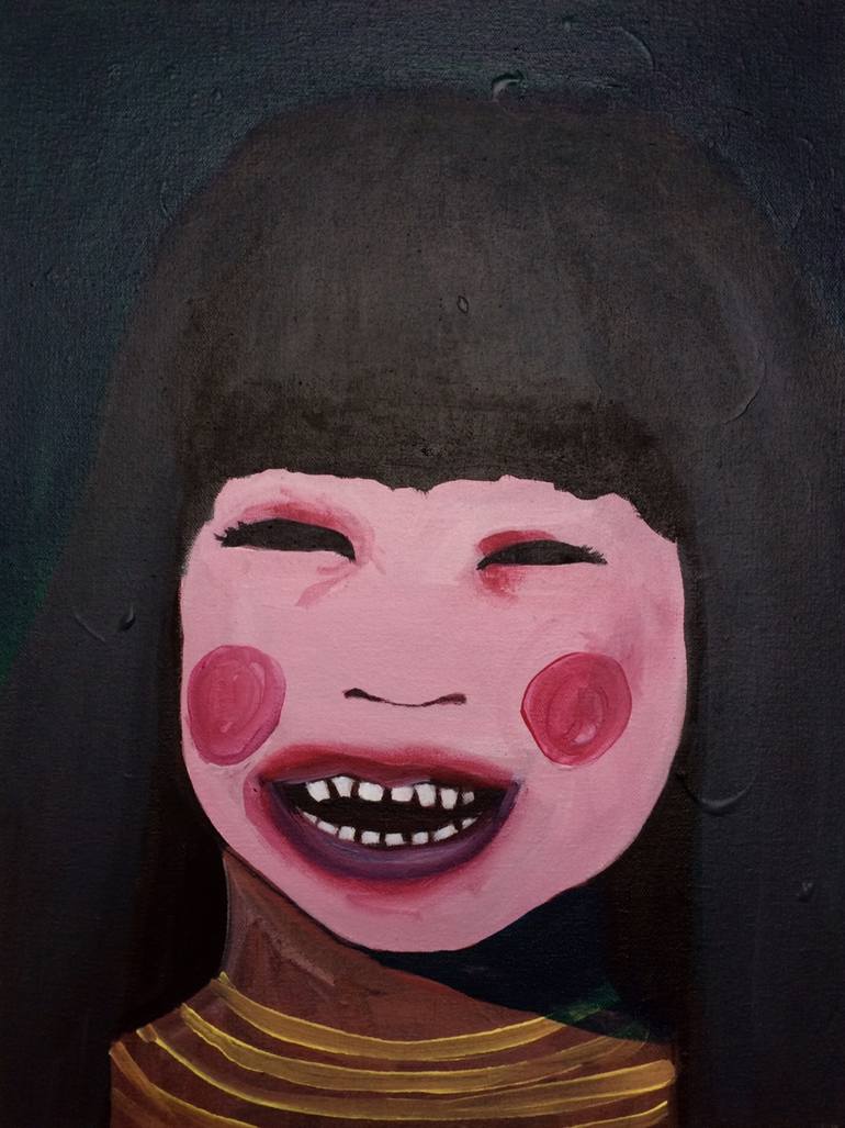 Circle, Square, Triangle Painting by zena blackwell | Saatchi Art