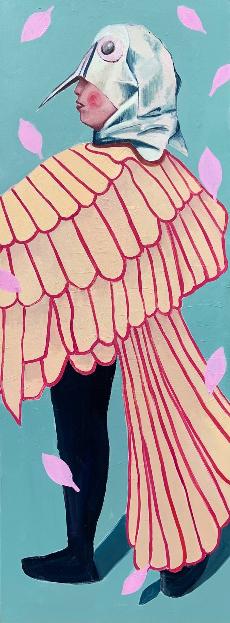 Friend In Need Painting by zena blackwell | Saatchi Art