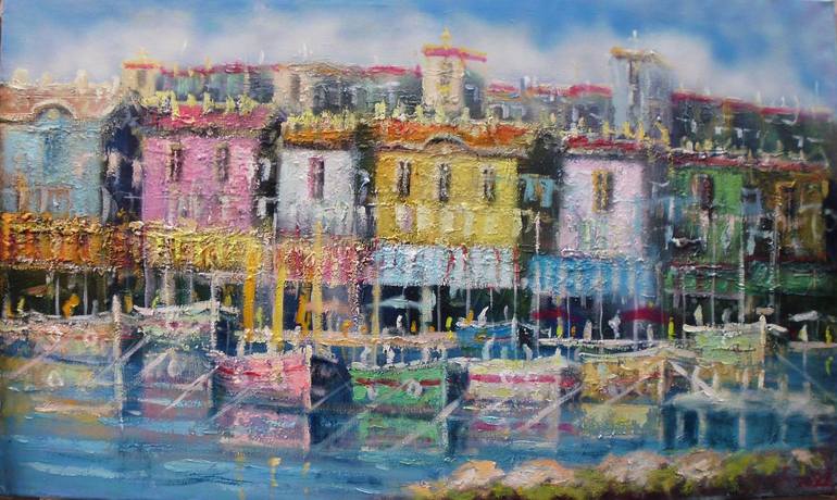 Seaview Painting by Bojan Antic | Saatchi Art