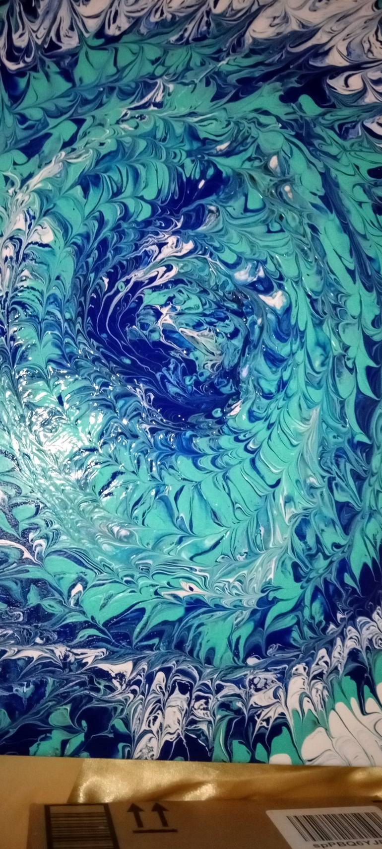 HURRICANE Painting by Paula Soloman | Saatchi Art