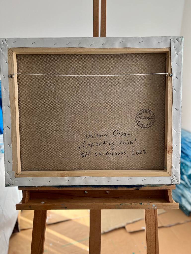 Expecting rain Painting by Valeria Ocean | Saatchi Art