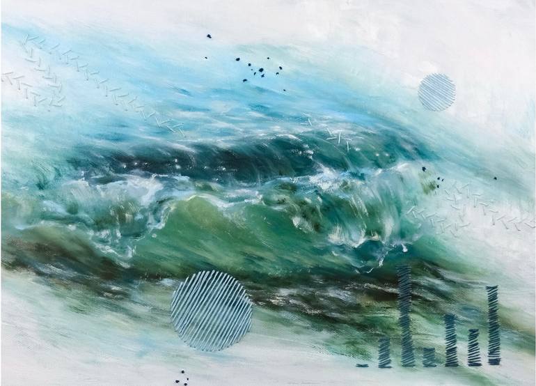 Realistic Ocean Water Drawing