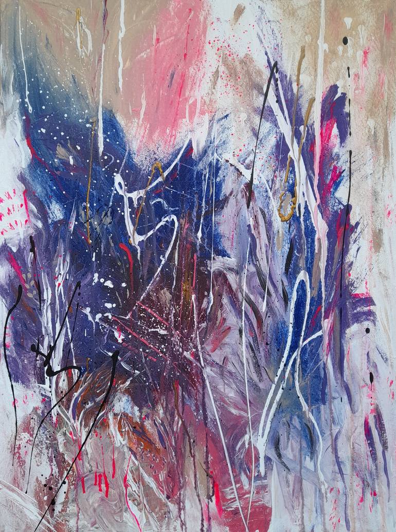 Flower Garden Painting by Tanyа Swirl | Saatchi Art