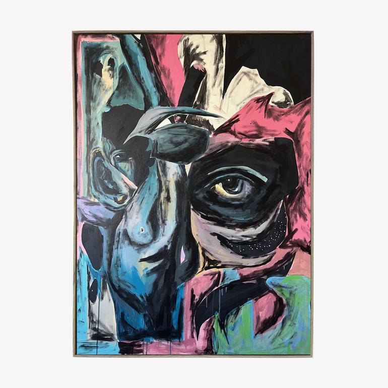 Beautiful Mind Painting by Michael Jacques | Saatchi Art