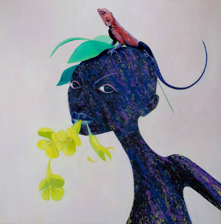 Haute Couture Painting by Geoff Weedon | Saatchi Art