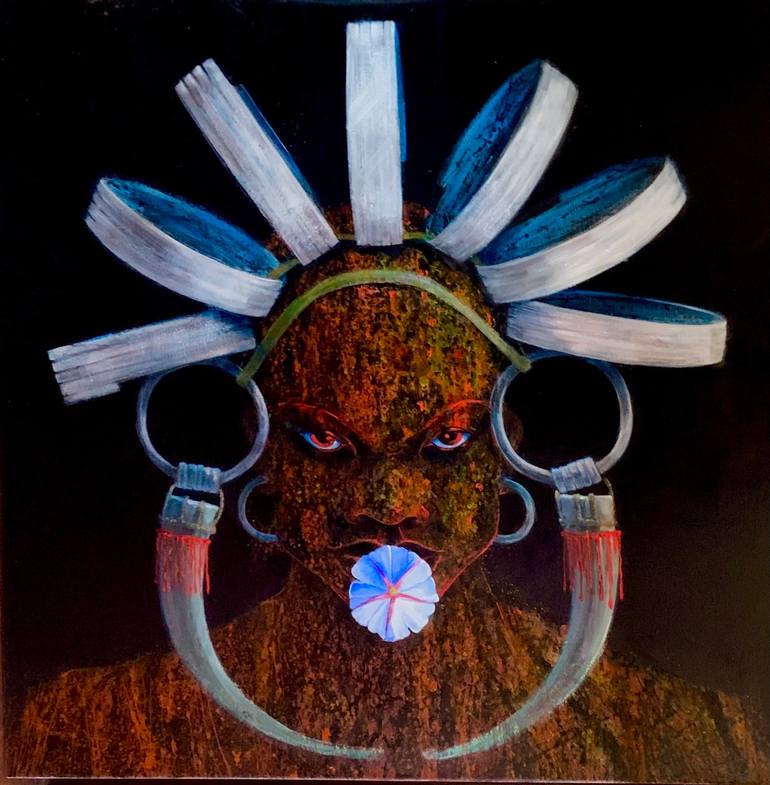 Flower Painting by Geoff Weedon | Saatchi Art