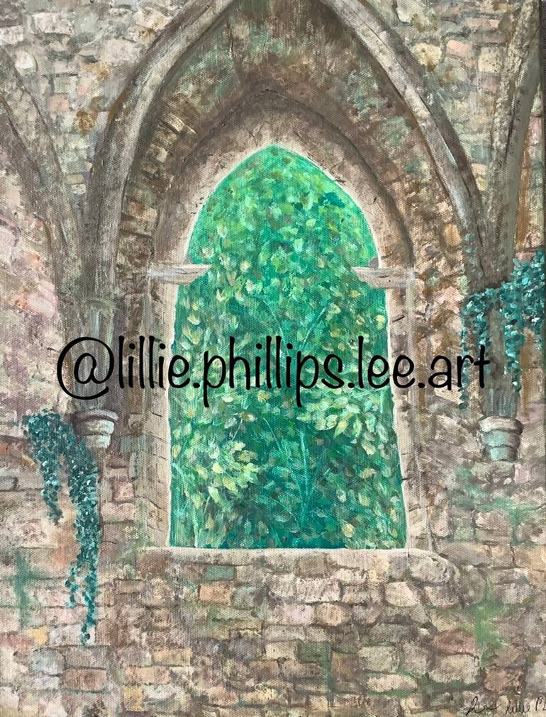 Bayham Old Abbey Painting by Lillie Phillips-Lee | Saatchi Art