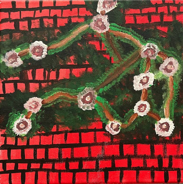 Art Piece - Brick Wall Painting by Cameron Crowson | Saatchi Art