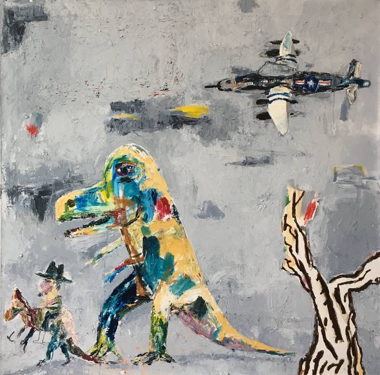 Scientific American Painting by Andrew Chan | Saatchi Art