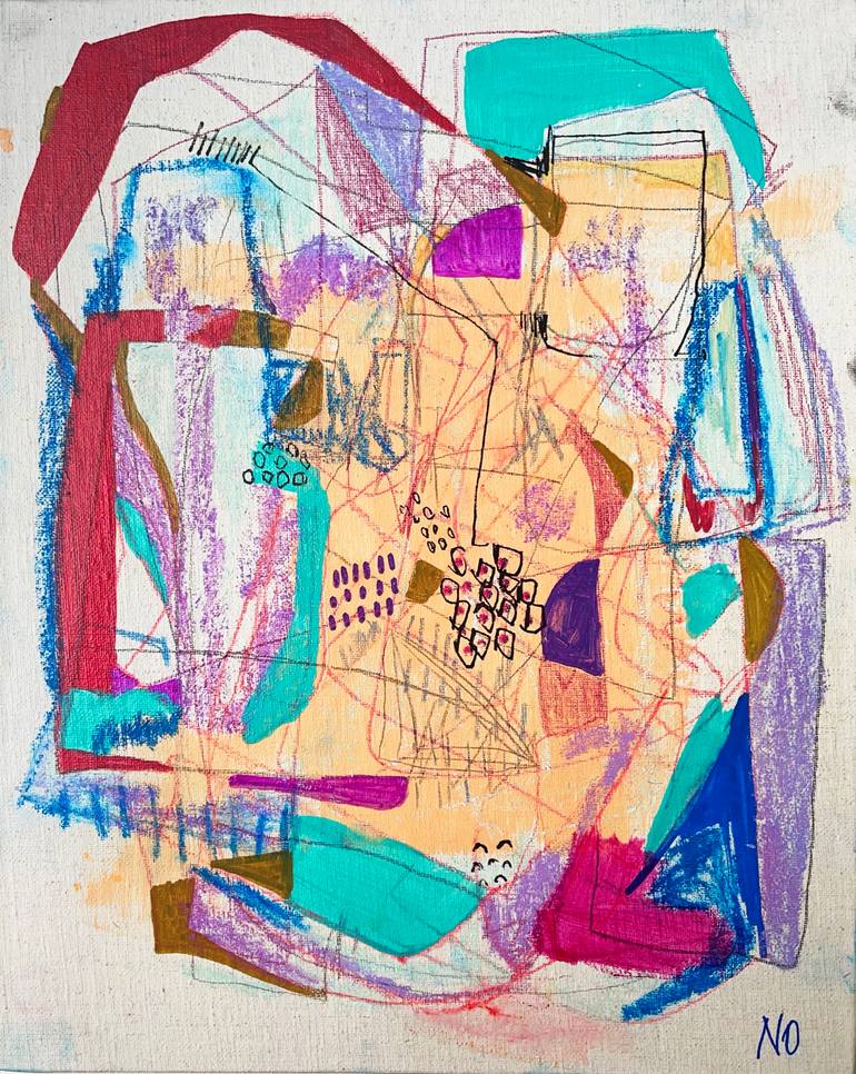 Spine of a Nation Painting by NO Art and Collectibles | Saatchi Art