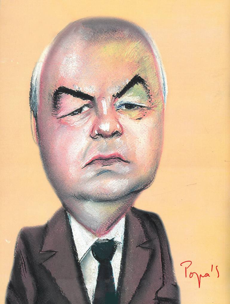 Alfred Moisiu Painting by Popa Popa'S | Saatchi Art