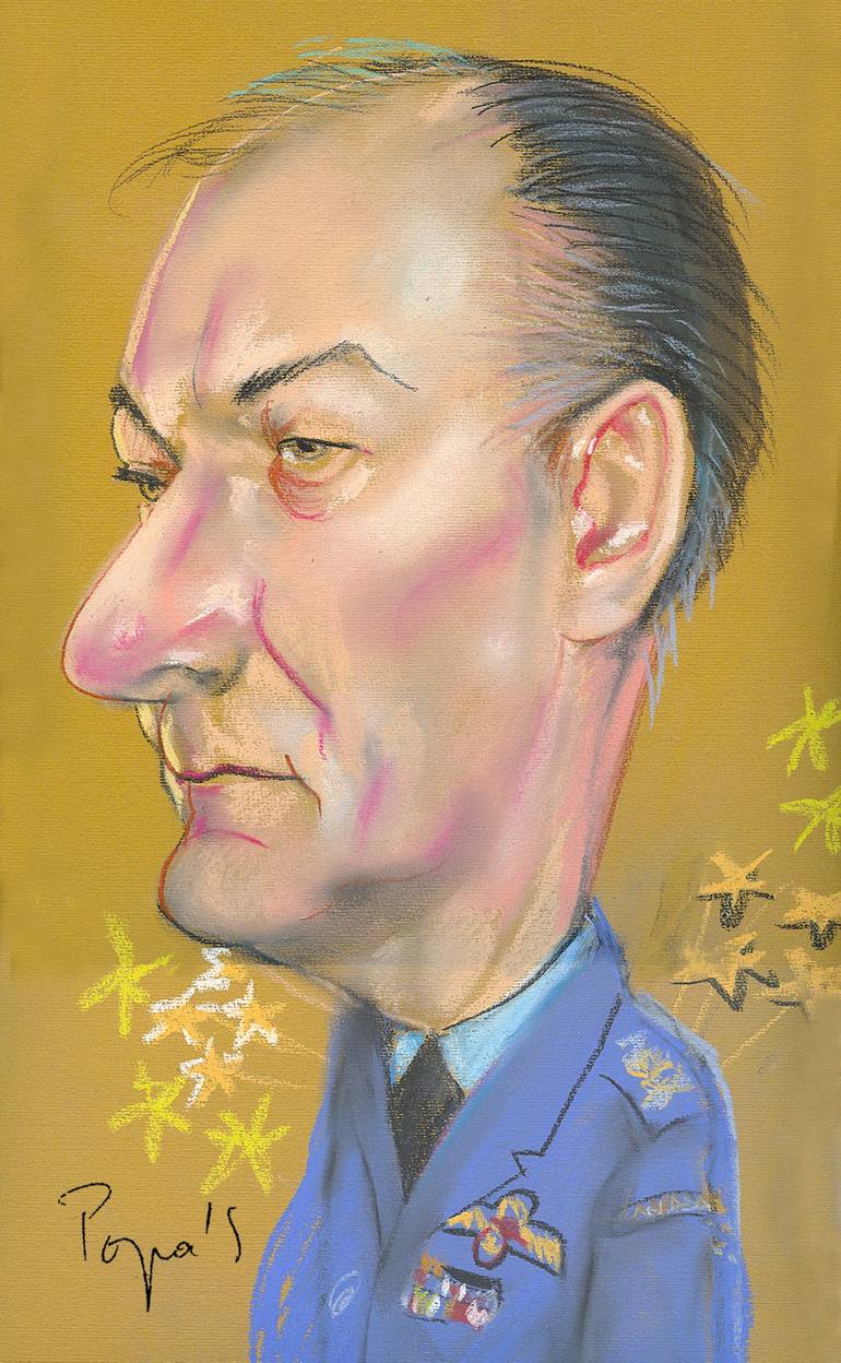 Raymond Henault Painting by Popa Popa'S | Saatchi Art