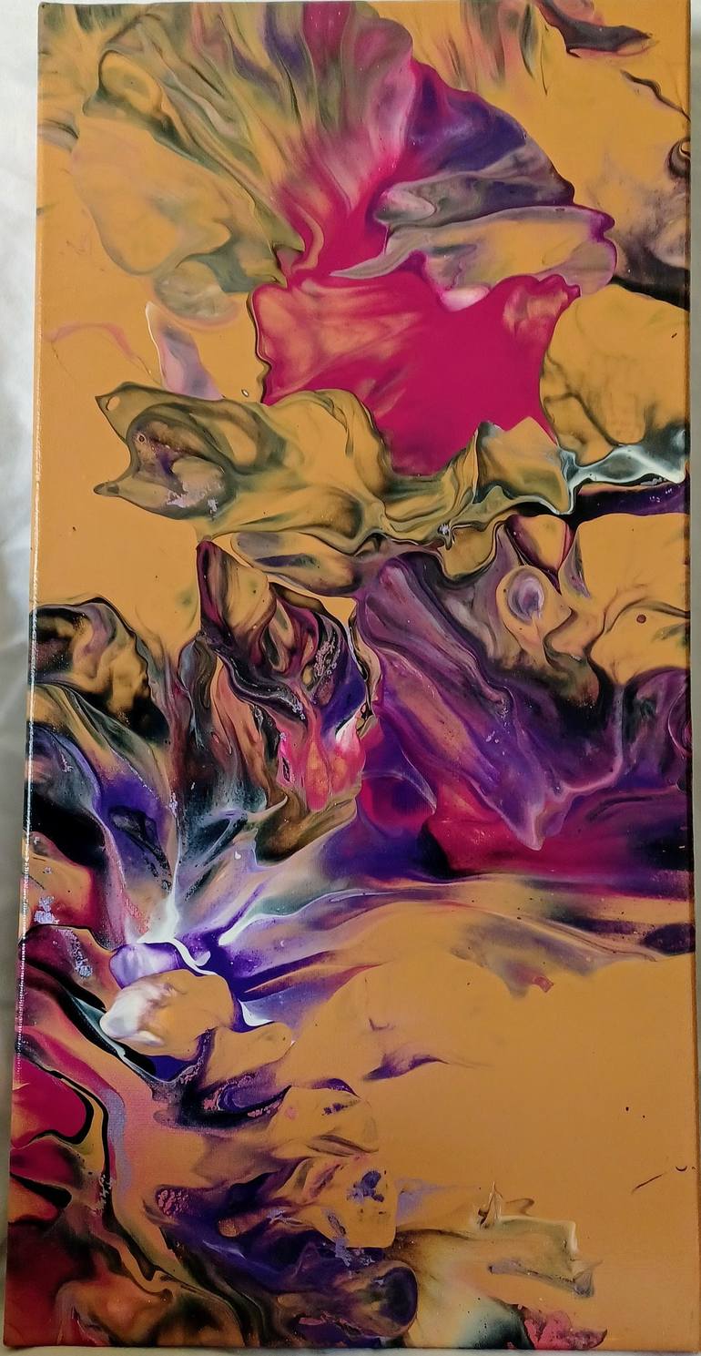 Bloom Me - Original piece Painting by Erica Crawford | Saatchi Art