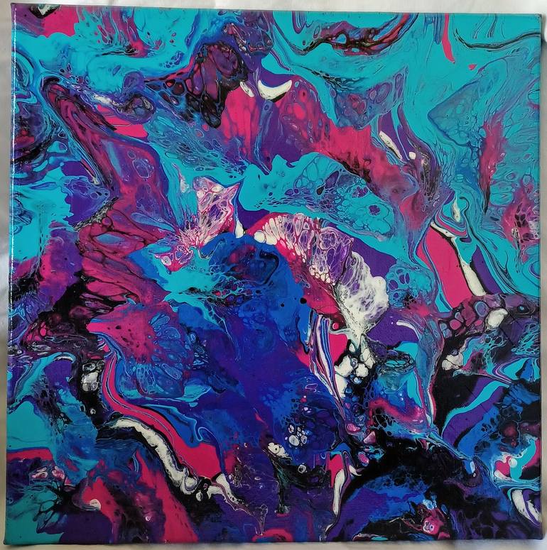 Chaos - Original piece Painting by Erica Crawford | Saatchi Art