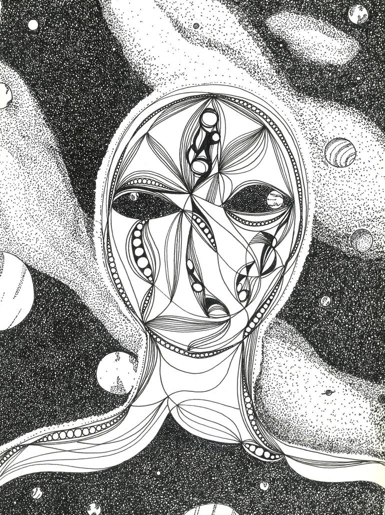 Youniverse Drawing by Snigdha Jha | Saatchi Art