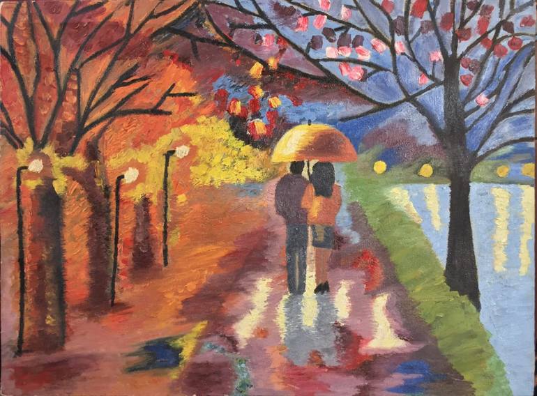 Togetherness Painting by Faiza Fayyaz | Saatchi Art