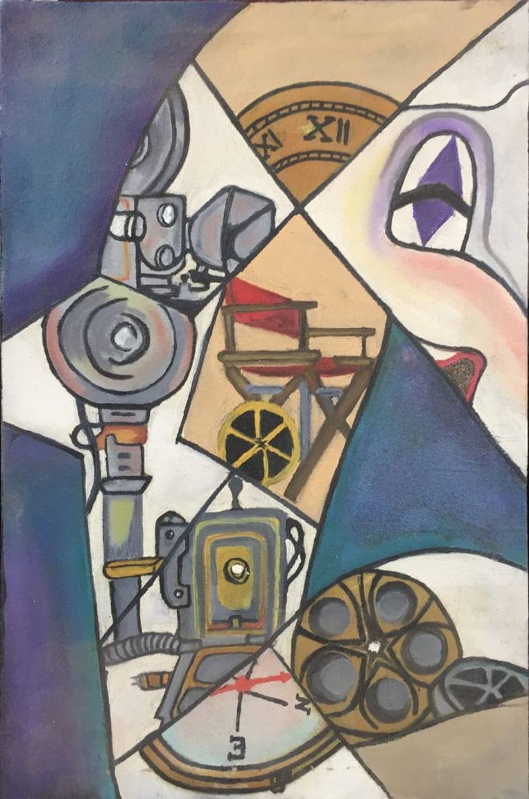 Cinematic Art Painting by Faiza Fayyaz | Saatchi Art