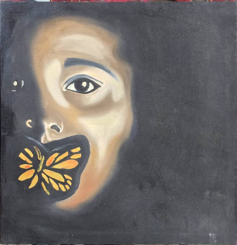 Silence Painting by Faiza Fayyaz | Saatchi Art