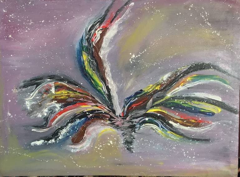 Abstract art Painting by Faiza Fayyaz | Saatchi Art