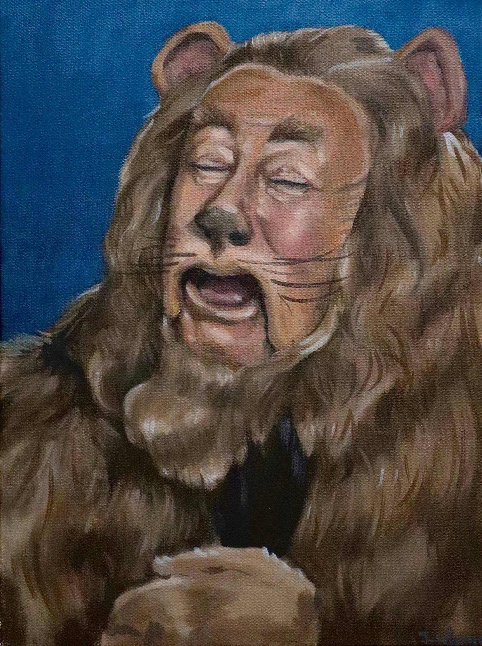Cowardly Lion Face Paint