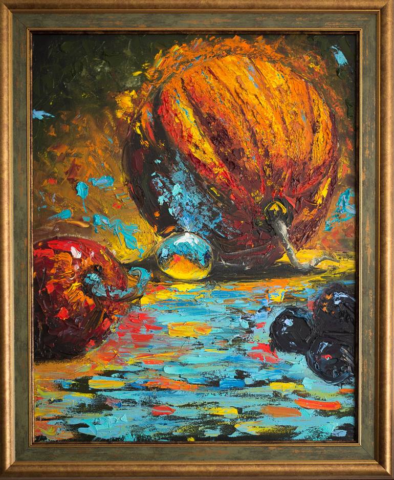 Pumpkin Painting by Dmitriy Uskov | Saatchi Art