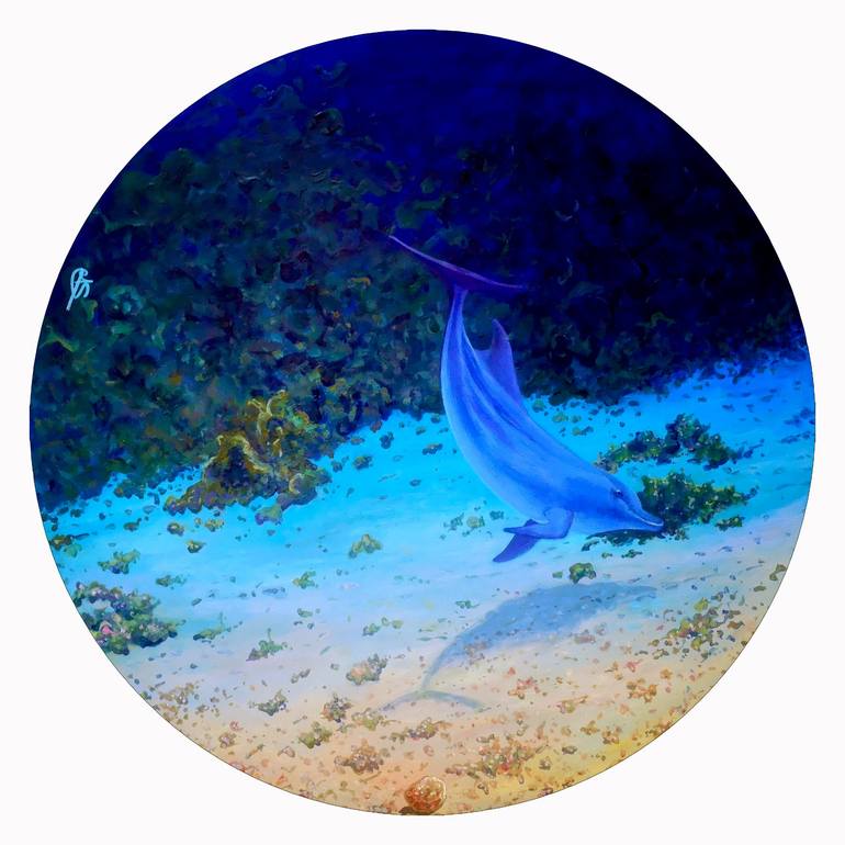 The Encounter Painting by Andreea Stoican | Saatchi Art