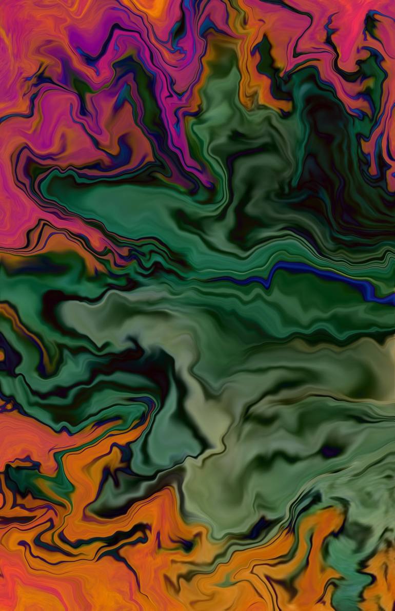 Overthinking Painting by Kelly Galarza | Saatchi Art