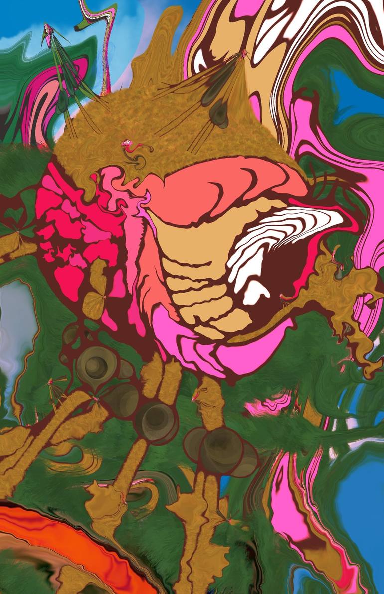 The Dimension of Dreams Painting by Kelly Galarza | Saatchi Art