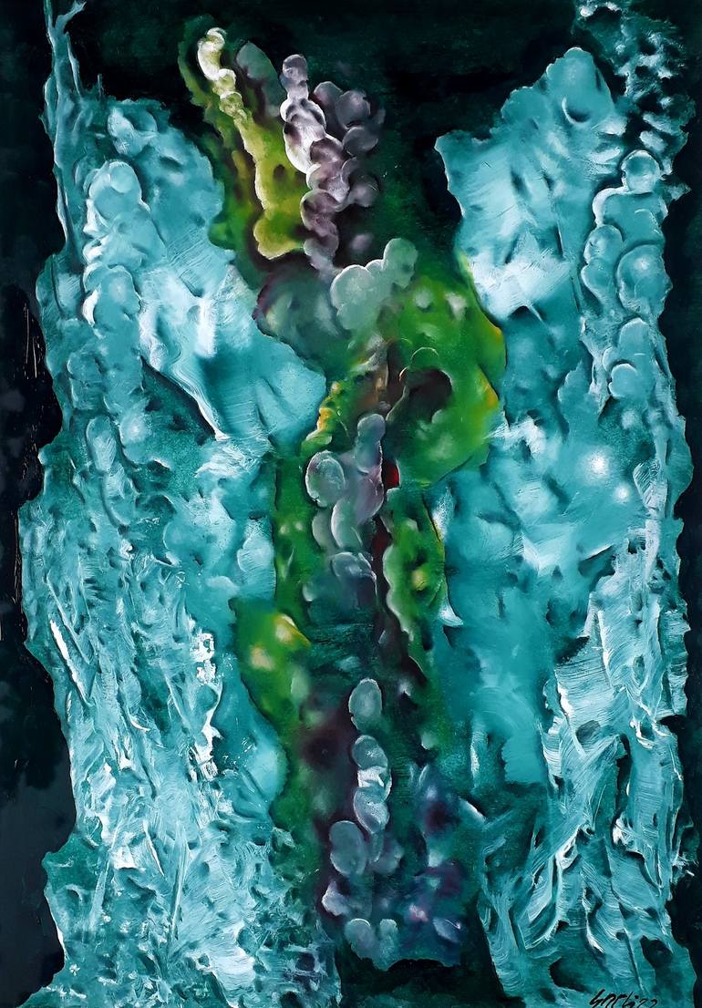 INTERFERENCE Painting by luiz sarli | Saatchi Art