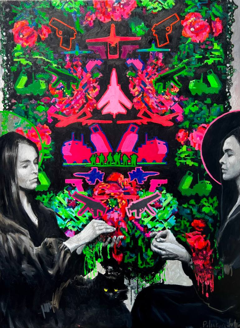 Ukrainian witches Mixed Media by Poliakova Yuliia | Saatchi Art