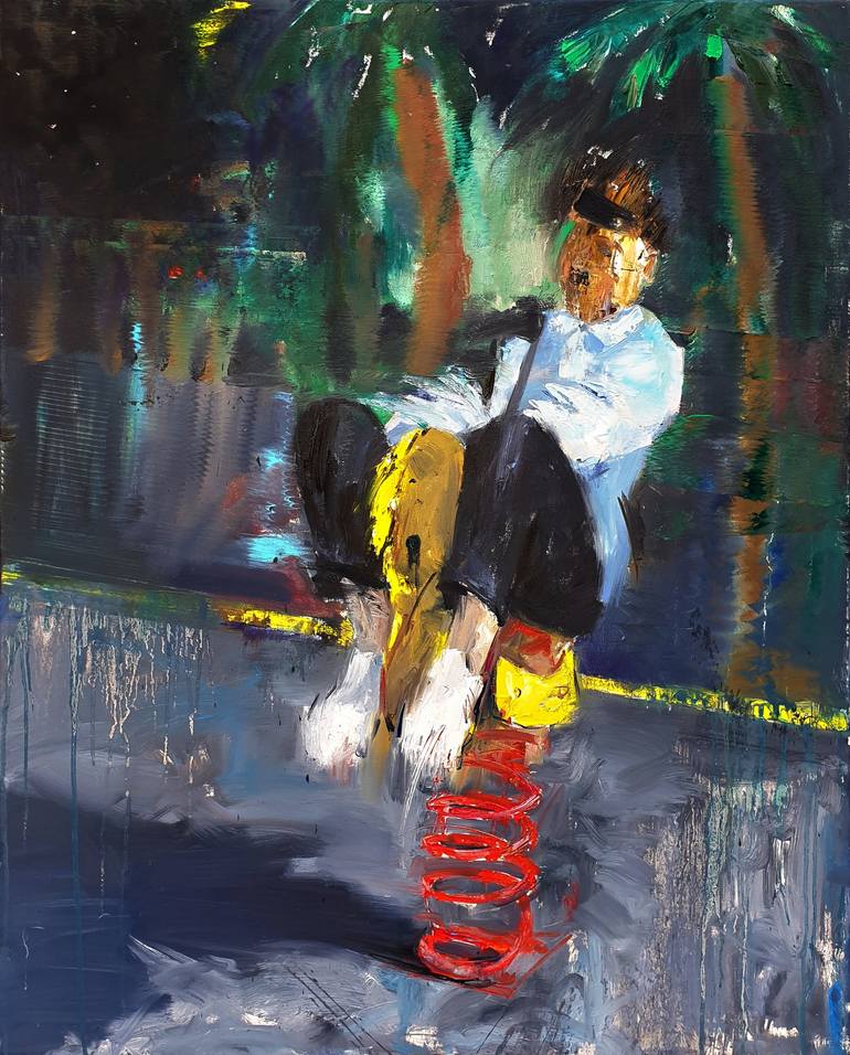Let's Have Fun Painting by Allen Mack | Saatchi Art