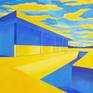 Architectural Landscape Painting by Allen Mack | Saatchi Art