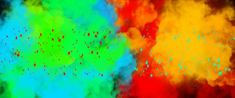 The Clash Painting by Jeff Bard | Saatchi Art