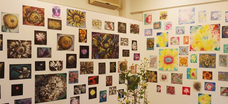 The name of this flower No.56 Drawing by Takehiro Tezuka | Saatchi Art