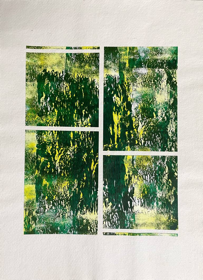 Leafy Painting by Afsheen Khan | Saatchi Art