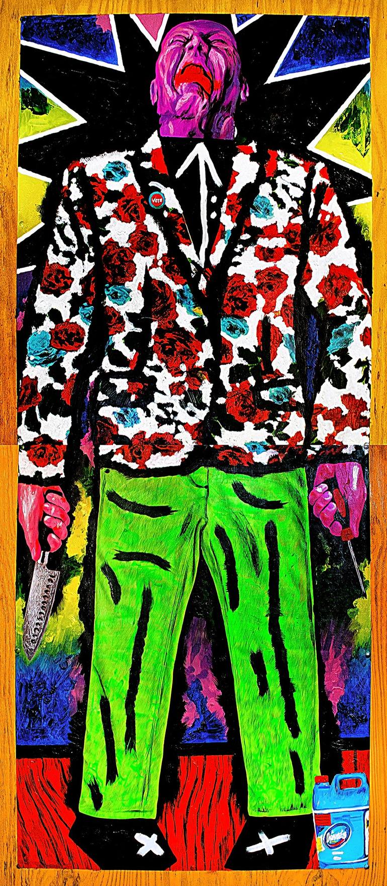 Domesticos (The Gardener) Painting by Alec Goss | Saatchi Art