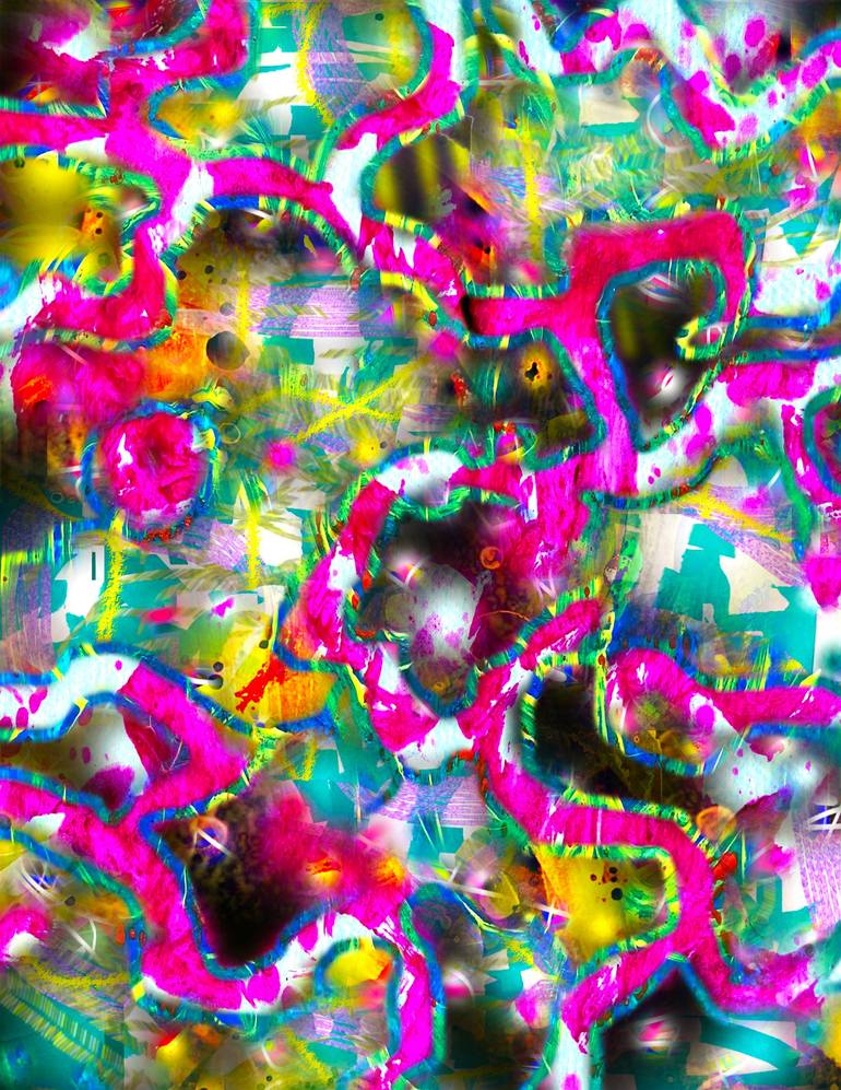 Digital Art World 137 Digital by Dulcie Dee | Saatchi Art