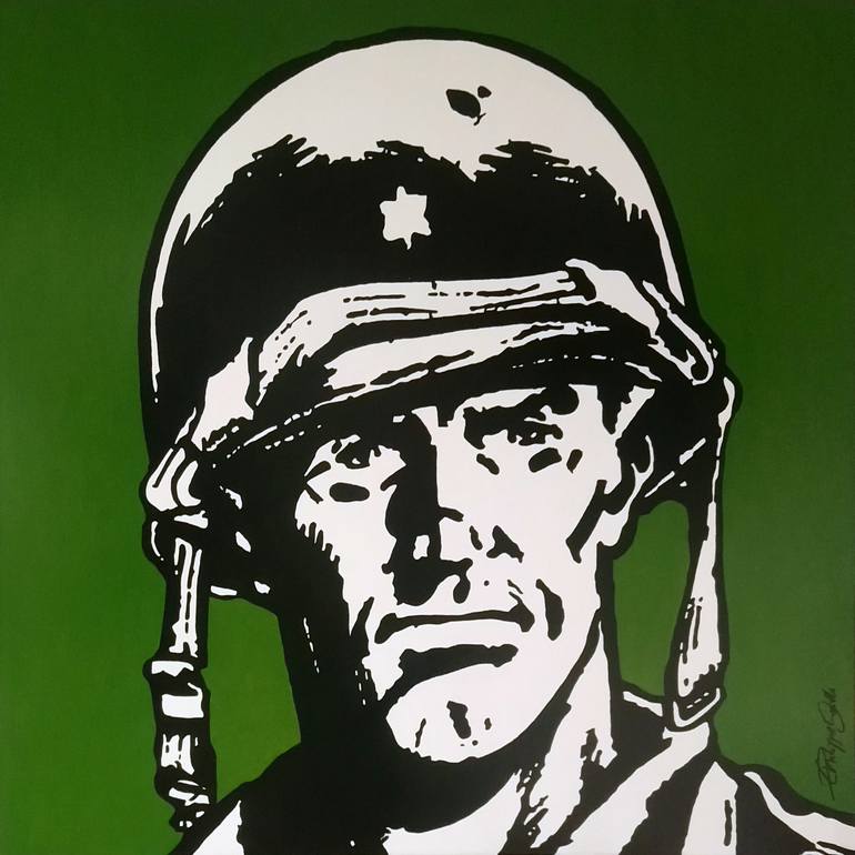 The Soldier Painting by Philippe Dailler | Saatchi Art