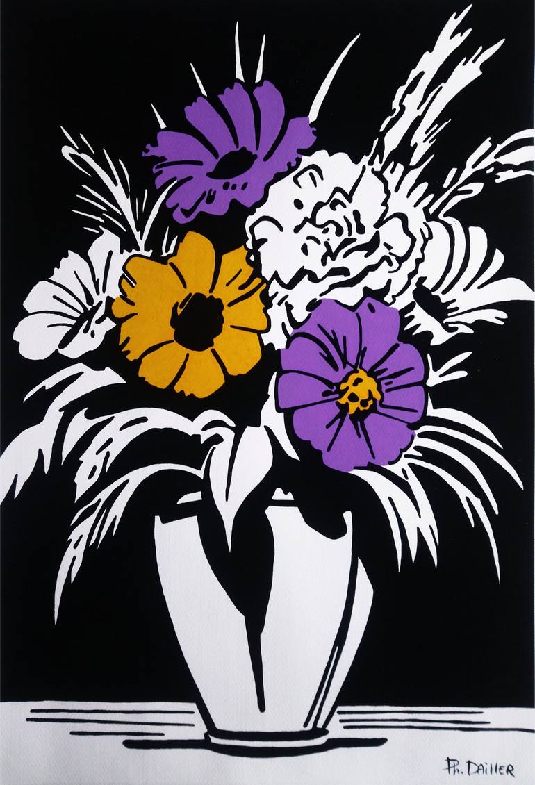 Enola Painting by Philippe Dailler | Saatchi Art