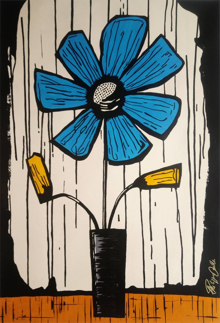 Aldama Painting by Philippe Dailler | Saatchi Art