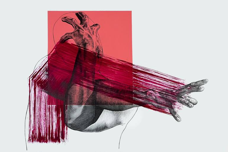 Forgettable Drawing by Marce King | Saatchi Art