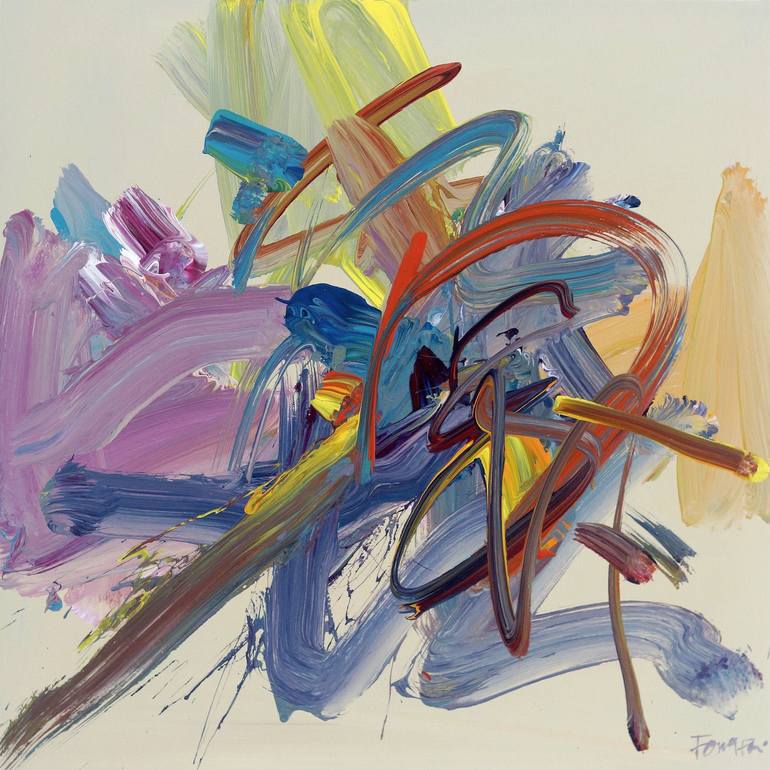 All the time Painting by Fong Fai | Saatchi Art