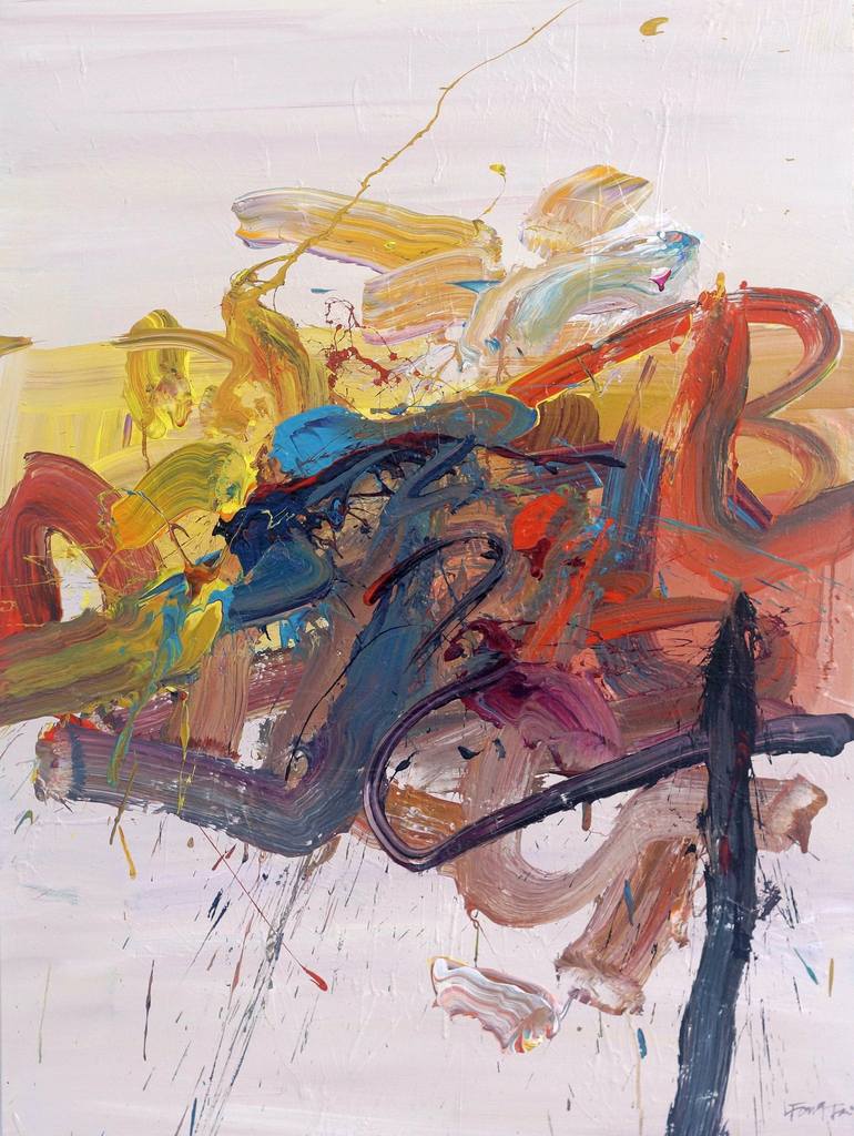 Sound of nature Painting by Fong Fai | Saatchi Art